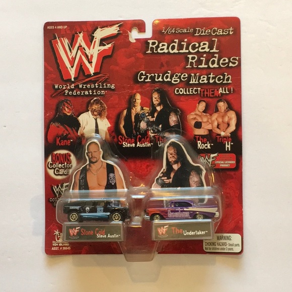 Titan Sports, Inc. | Toys | Wwf Radical Rides Grudge Match Die Cast ...
